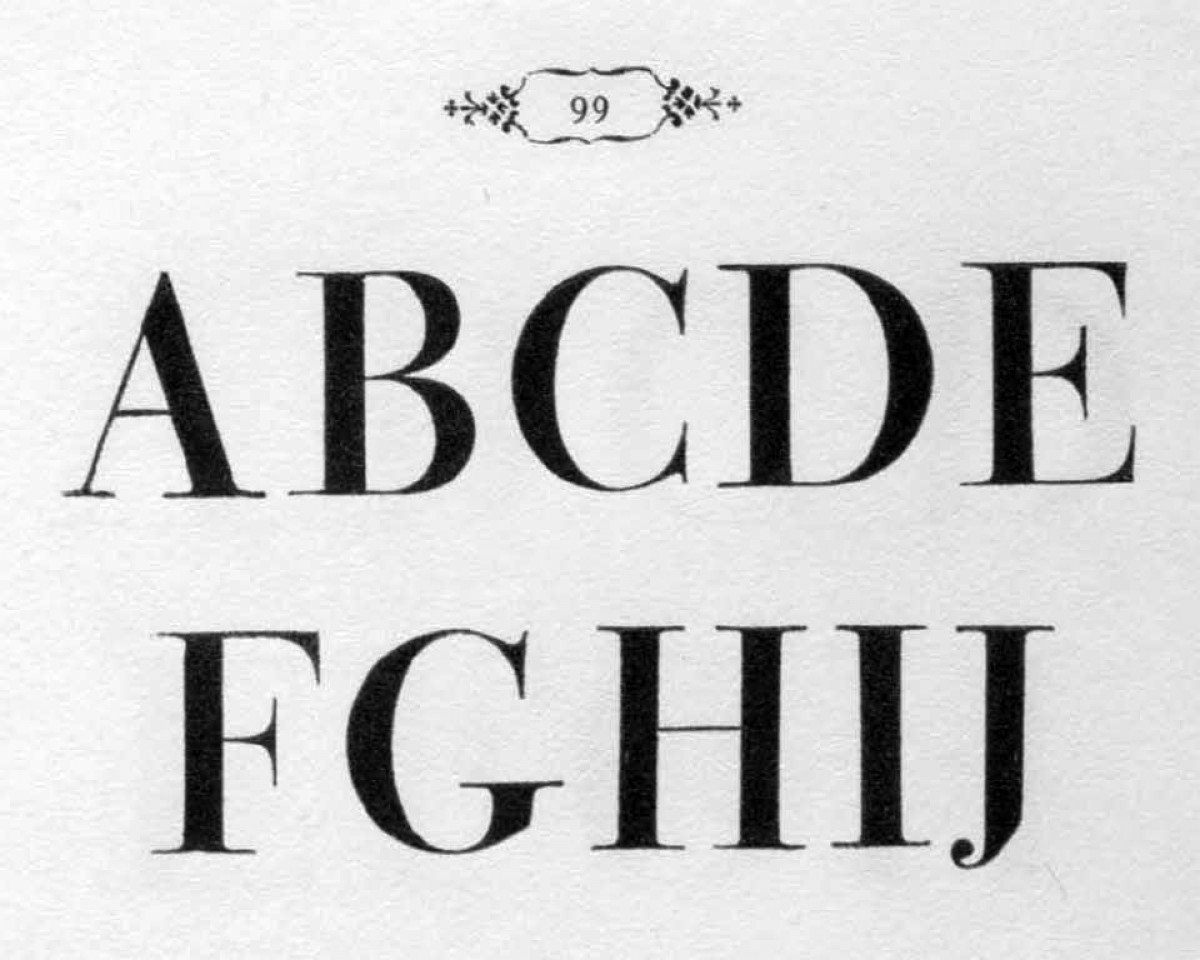 PampaType Font Foundry | With hollow feet and harlequin hats: Tuscan ...